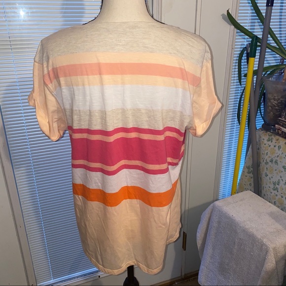 a.n.a | Tops | Ana Size Xl Womens Striped Blouse | Poshmark